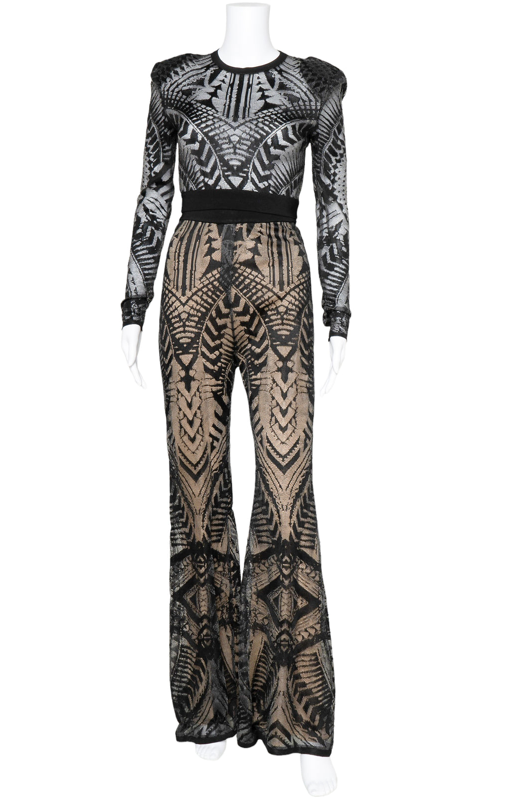BALMAIN (RARE) Set Size: Top - No size tags, fits like XS Pants - Mark ...